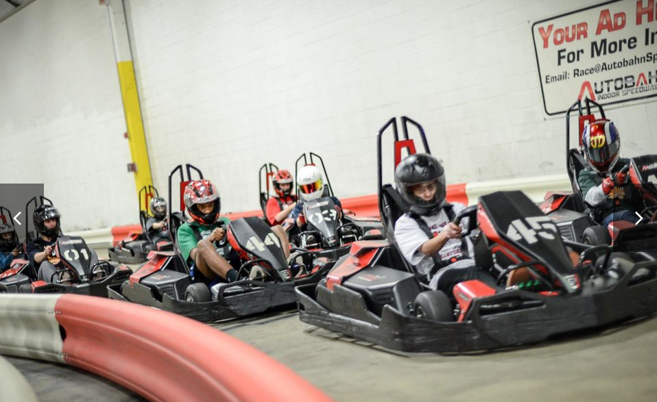 ENGINES REVVING AT NEW INDOOR GO-KART TRACK