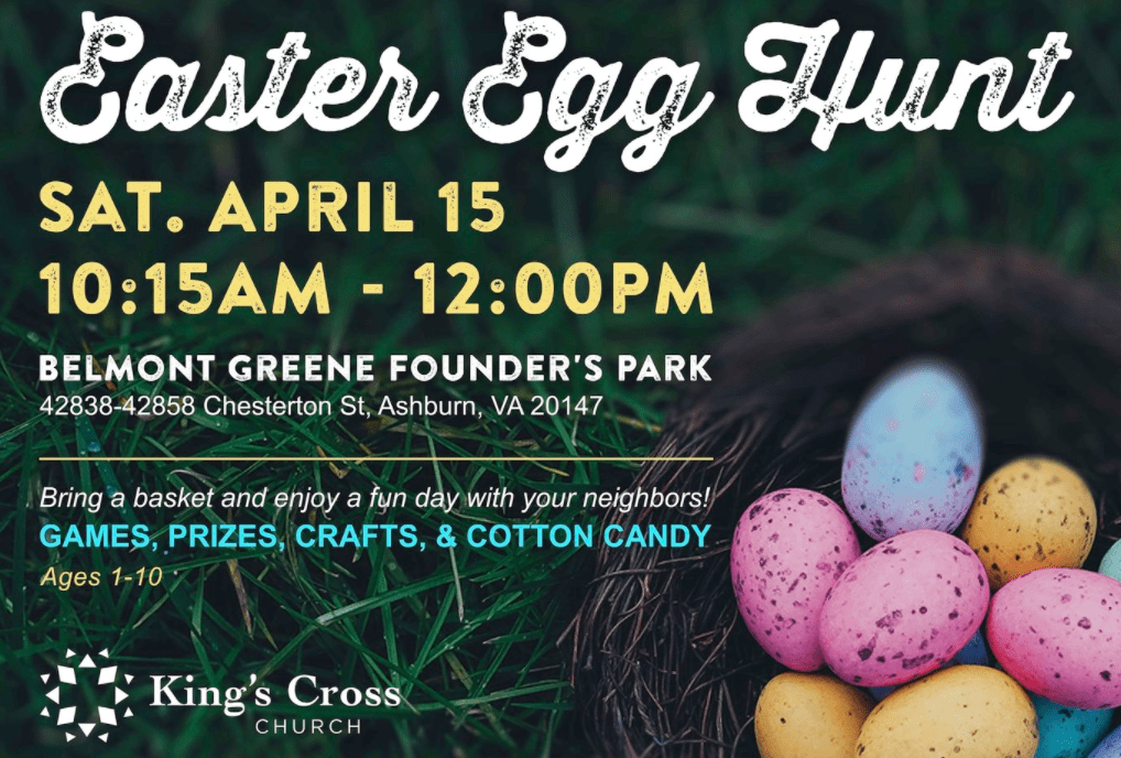 GIANT EASTER EGG HUNT SATURDAY MORNING - The Burn