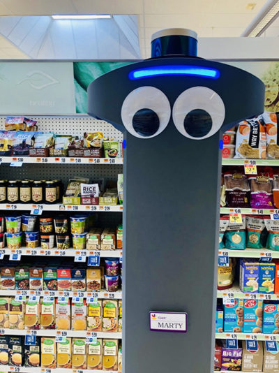 Marty the Robot Debuts in Ashburn - The Burn