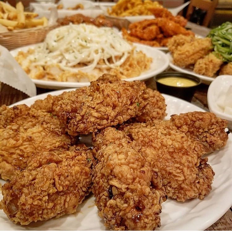 Sign is up at new Choong Man Korean fried chicken - The Burn