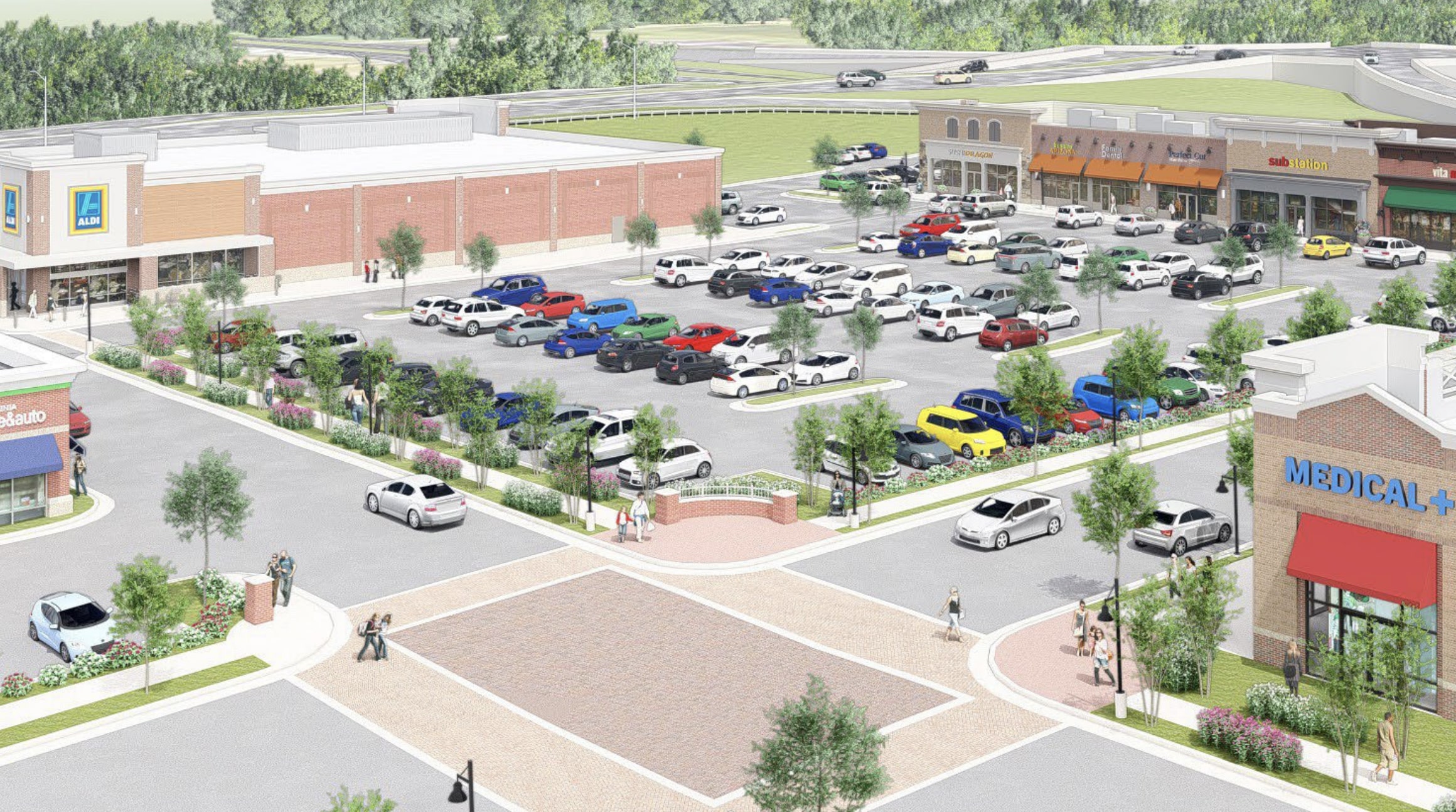 Work on new Leesburg shopping center gets underway