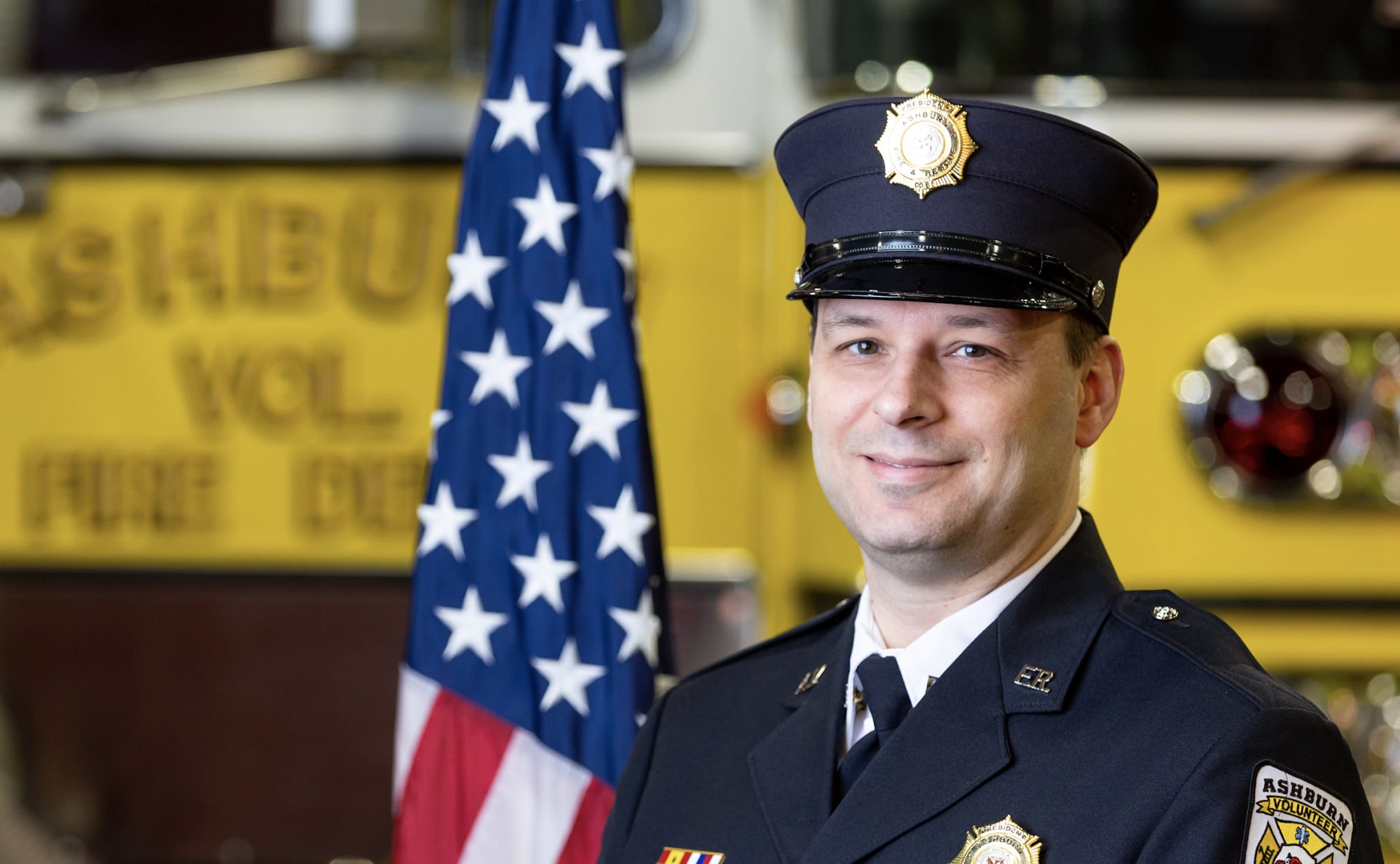 Ashburn firefighter Josh Townsend works hard to keep his neighbors safe ...