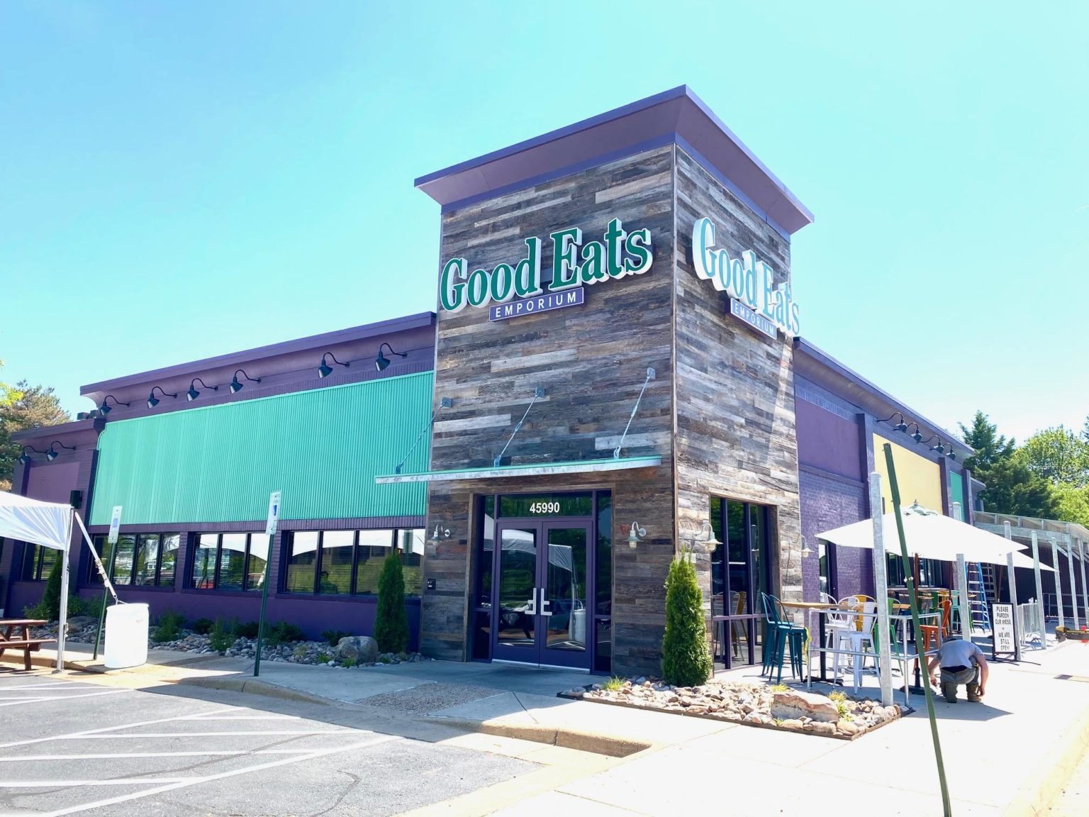 New sign and new look for Good Eats Emporium in Sterling - The Burn