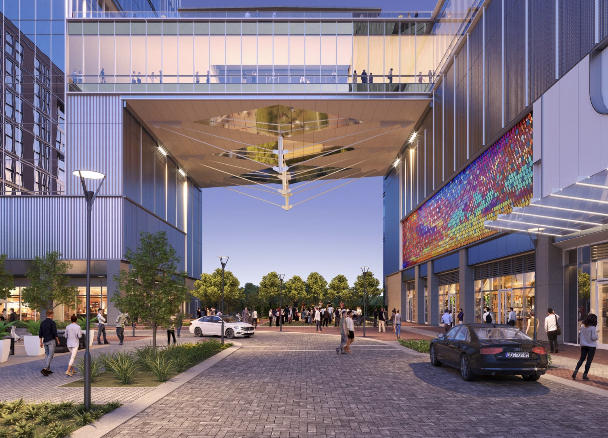 Expansion of Reston Town Center starting to come online - The Burn