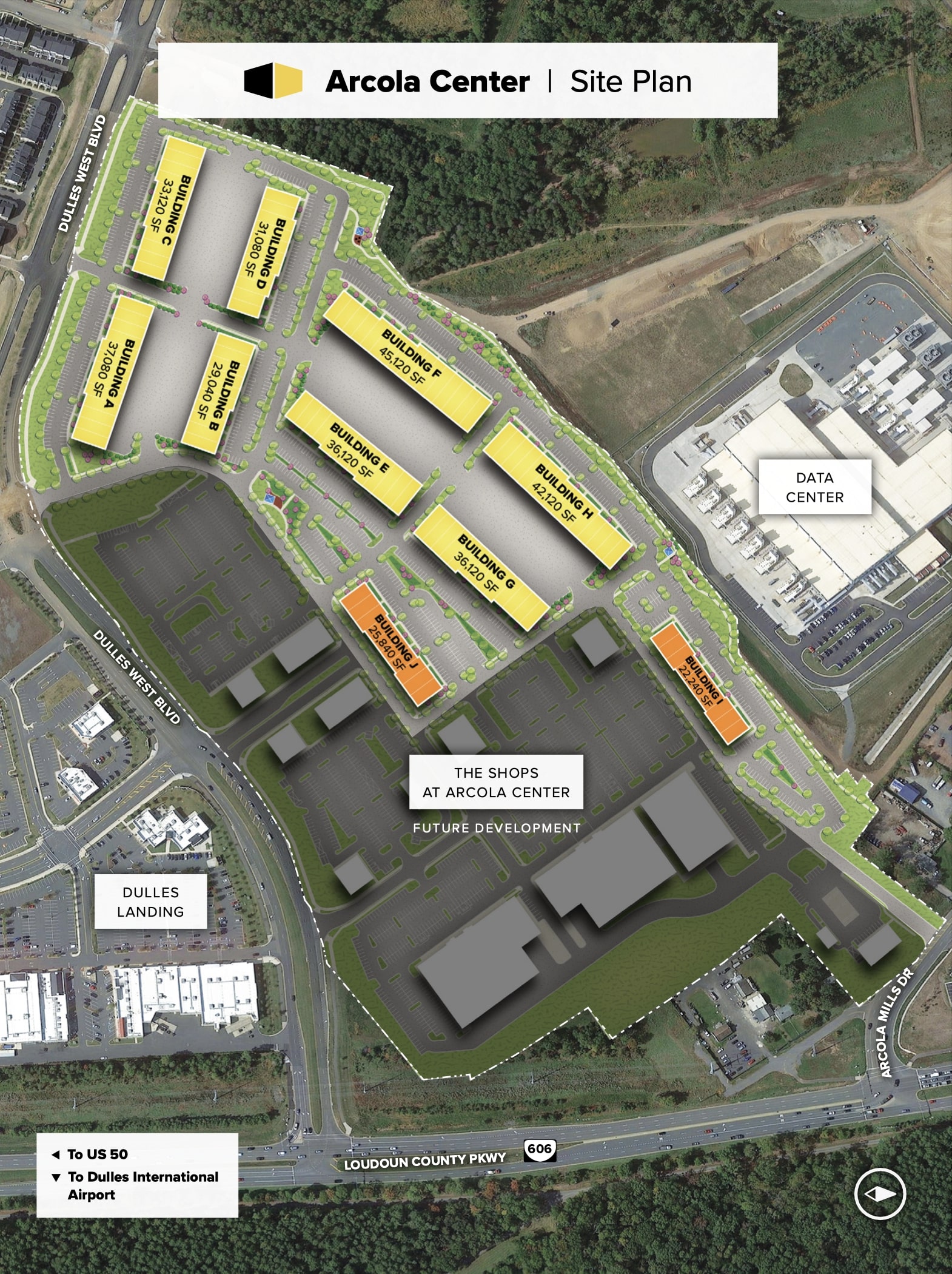 Portion of Shops at Arcola Center rezoned for new uses