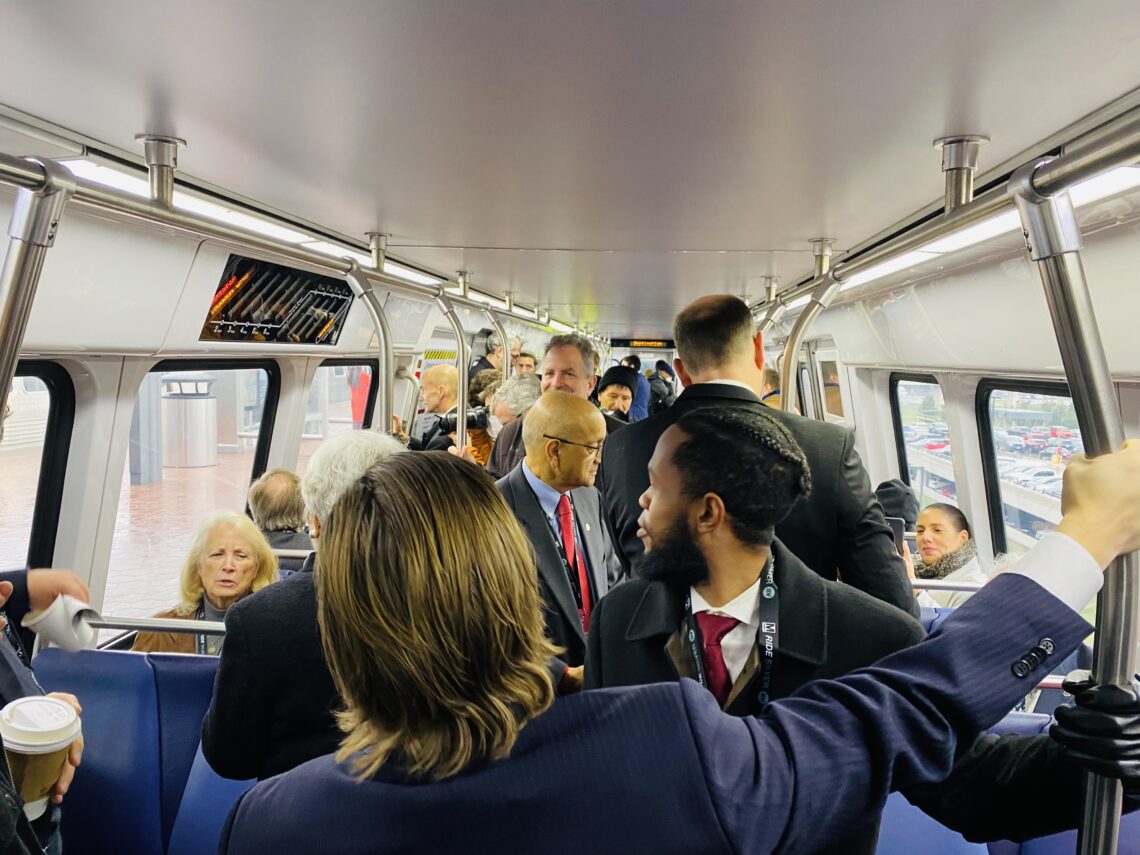 Photos: Celebration officially launches Silver Line to Loudoun - The Burn