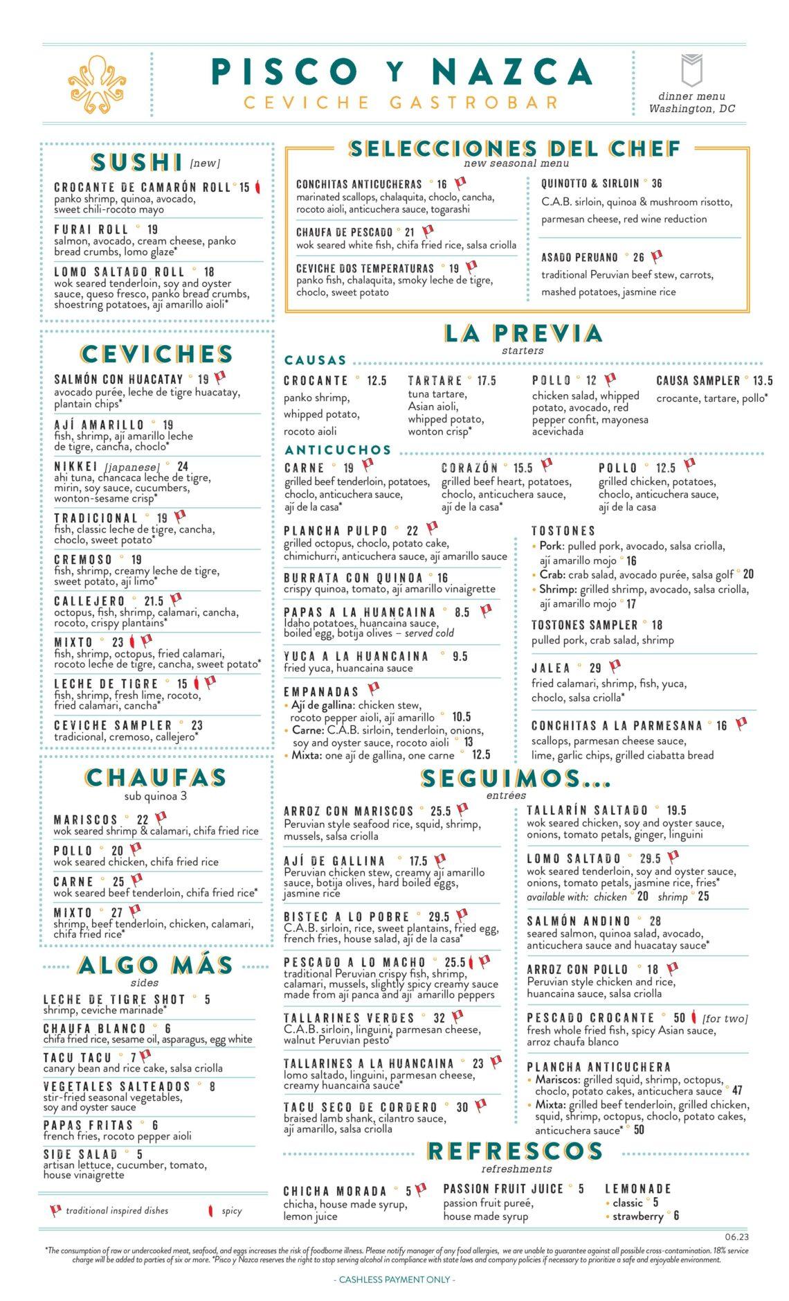 Reston’s new Pisco y Nazca Ceviche Gastrobar opens next week - The Burn