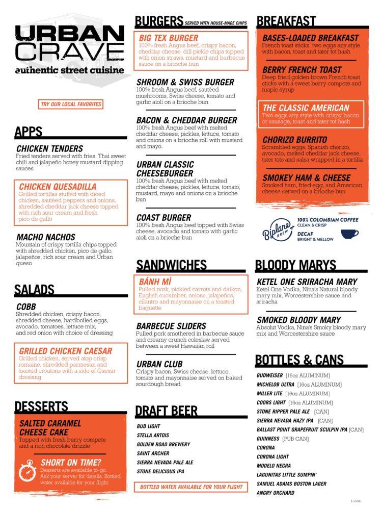 Urban Crave Authentic Street Cuisine coming to Dulles International ...