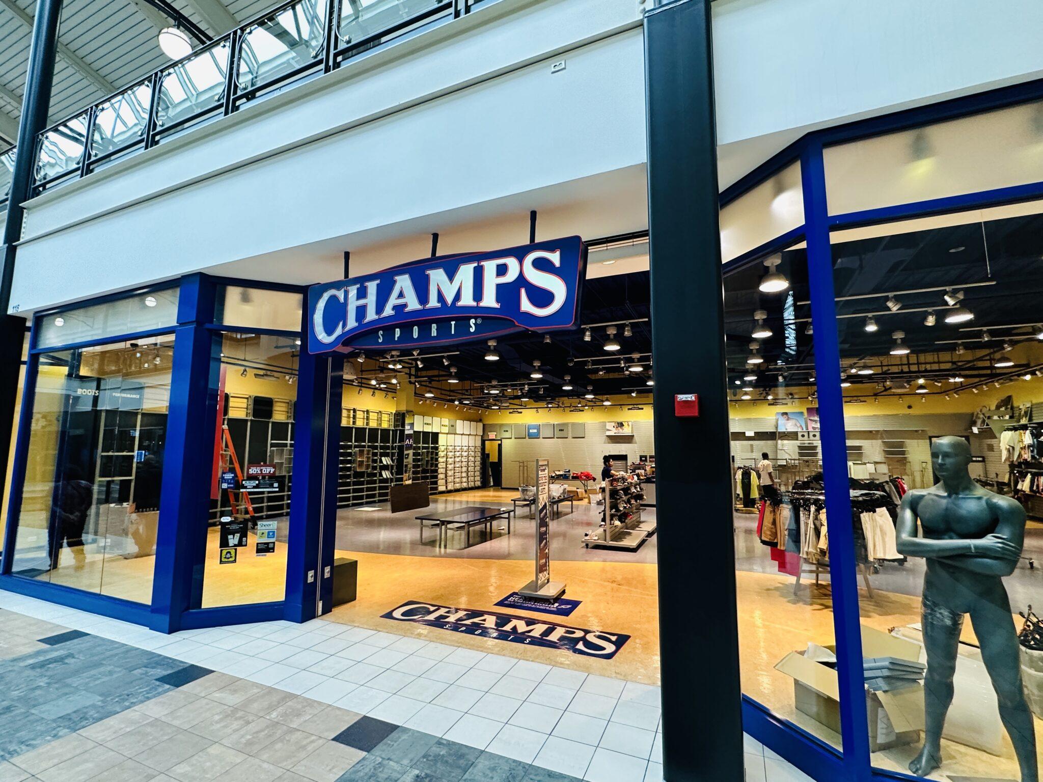 Champs closes at Dulles Town Center shopping mall