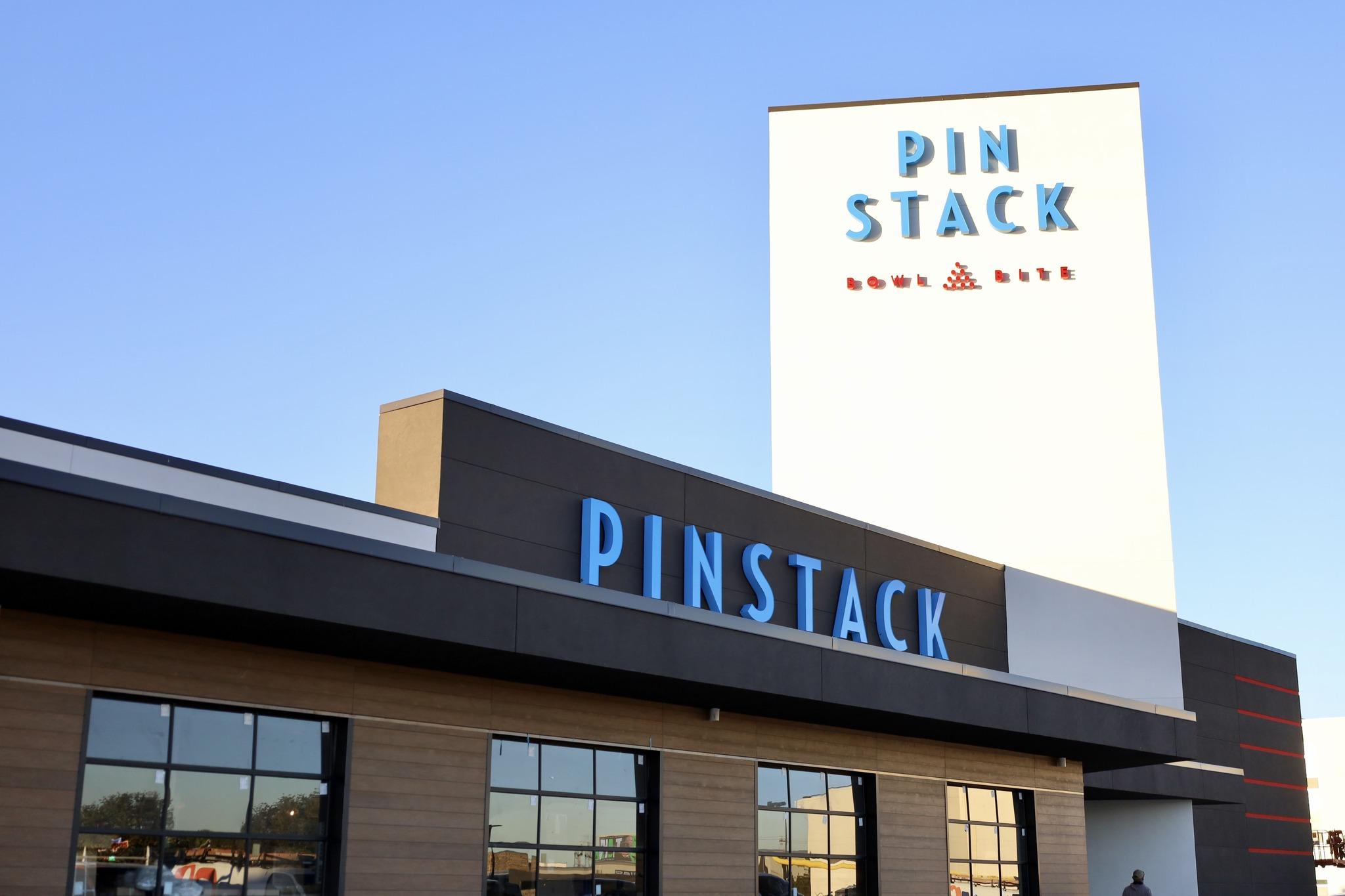 Bowling and entertainment center Pinstack exploring Loudoun - The Burn