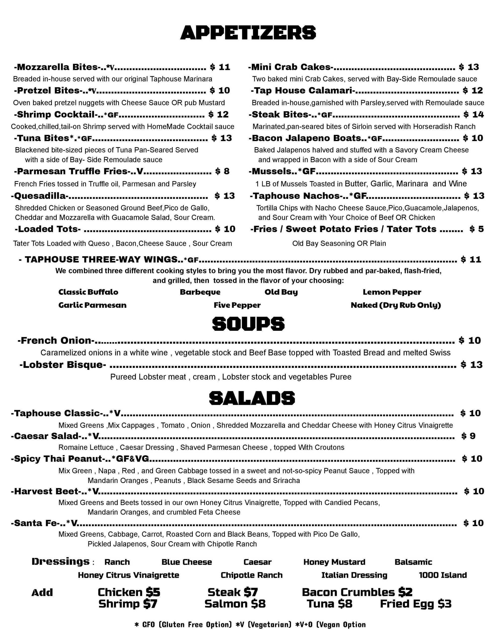 Potomac Taphouse in Ashburn announces expanded menu - The Burn