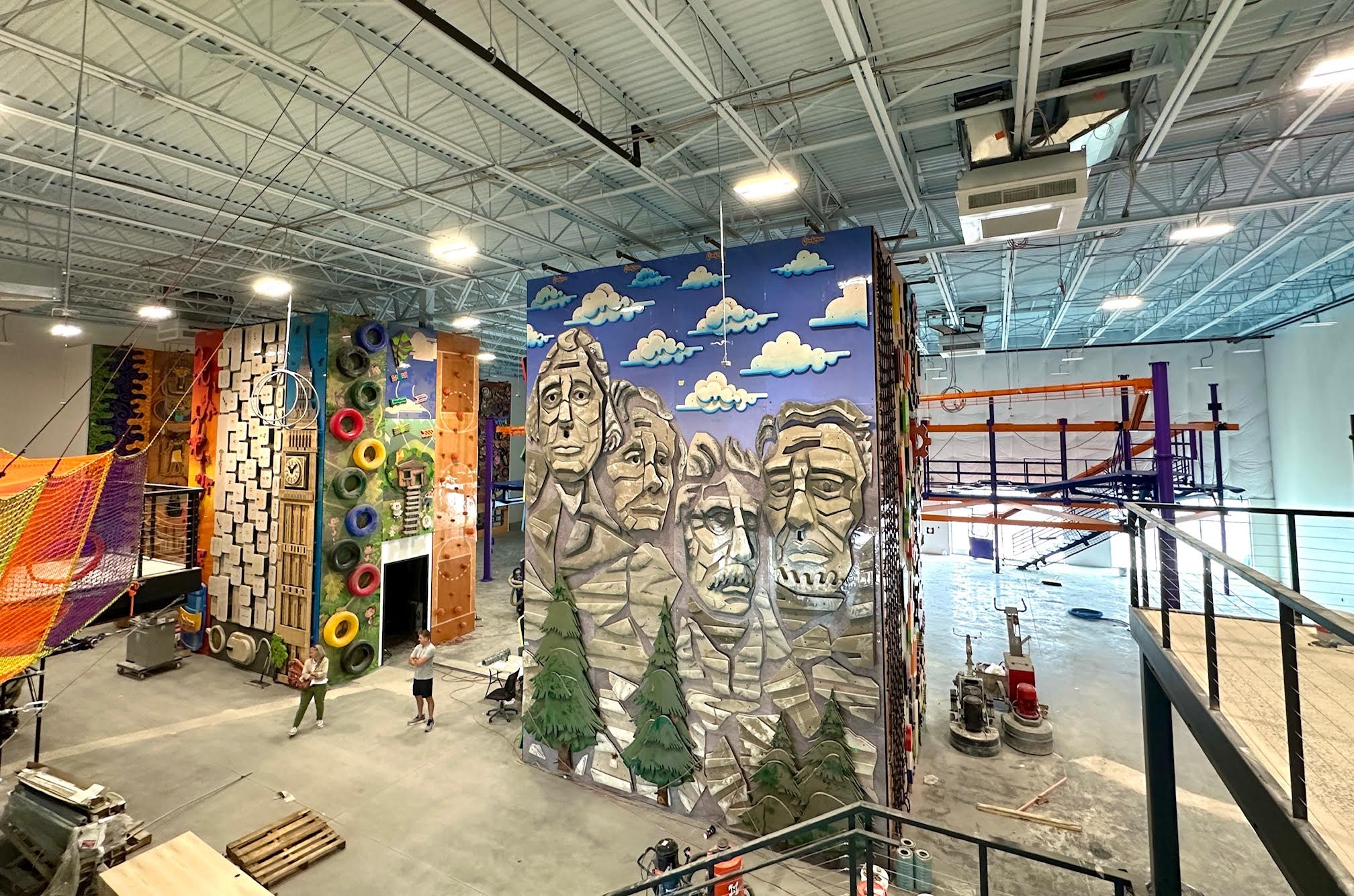 Sneak peek at upcoming Up! Ultimate Adventure Park in Loudoun - The Burn