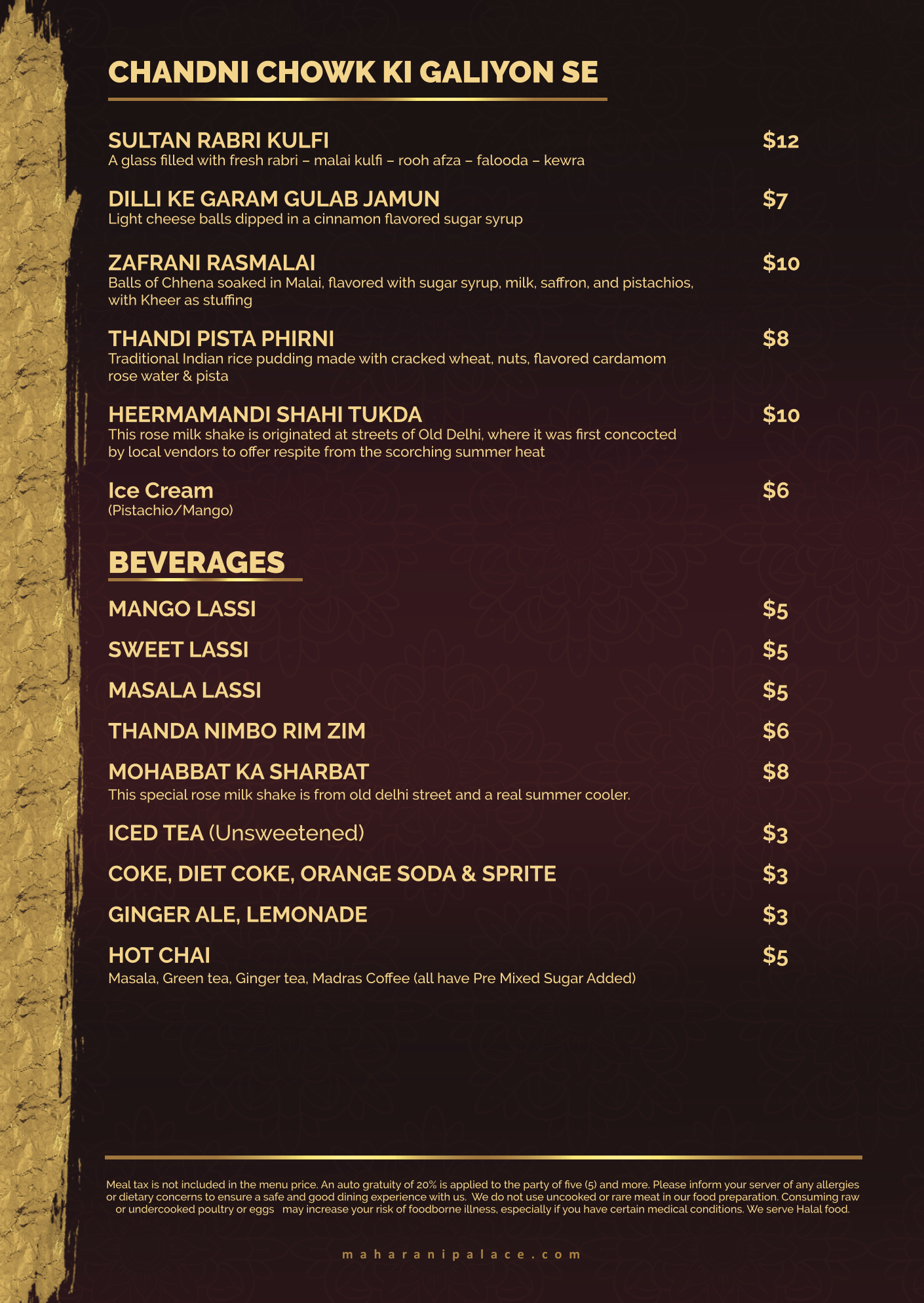 Check out the amazing dining room at Herndon’s new Maharani Palace ...