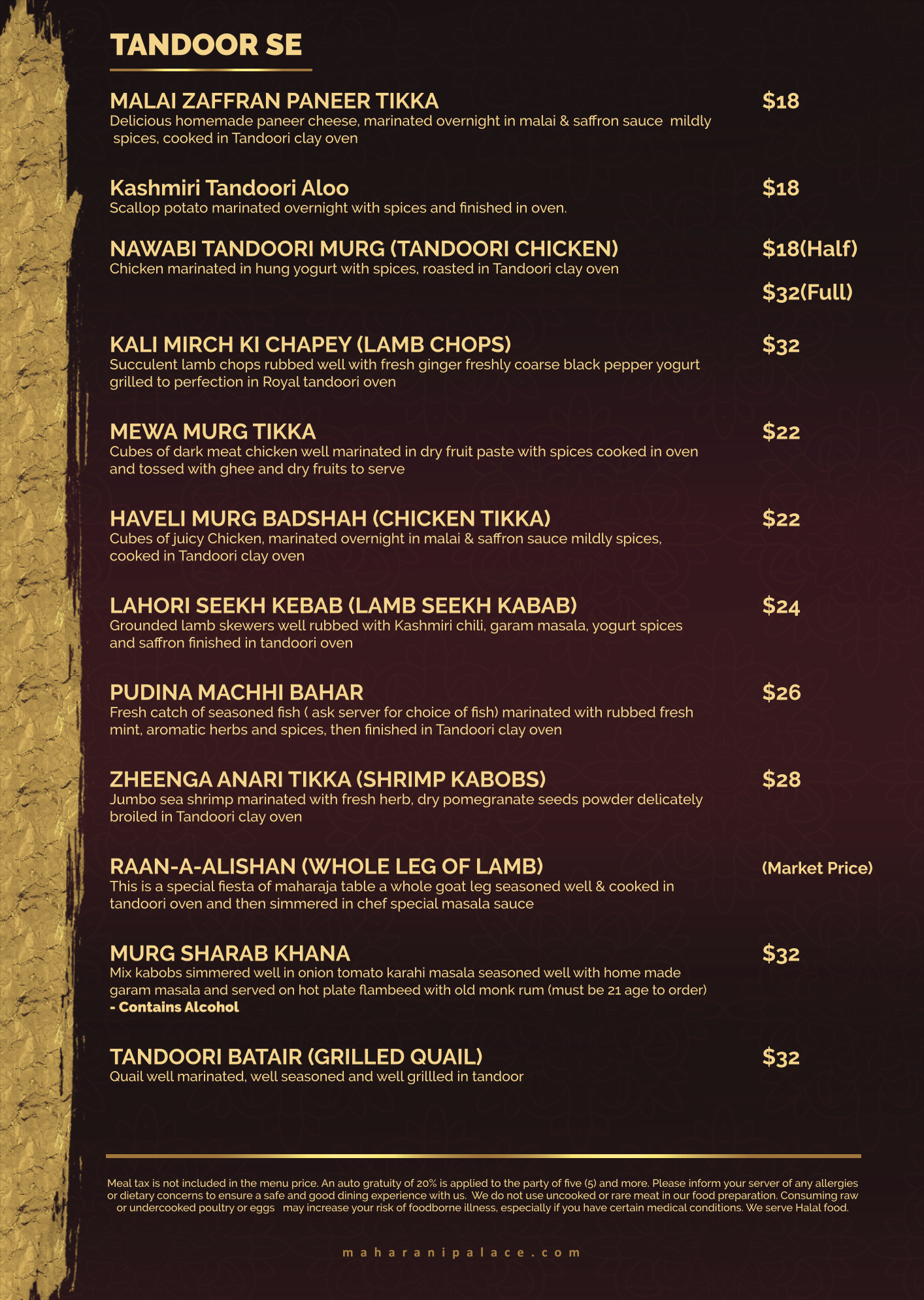 Check out the amazing dining room at Herndon’s new Maharani Palace ...